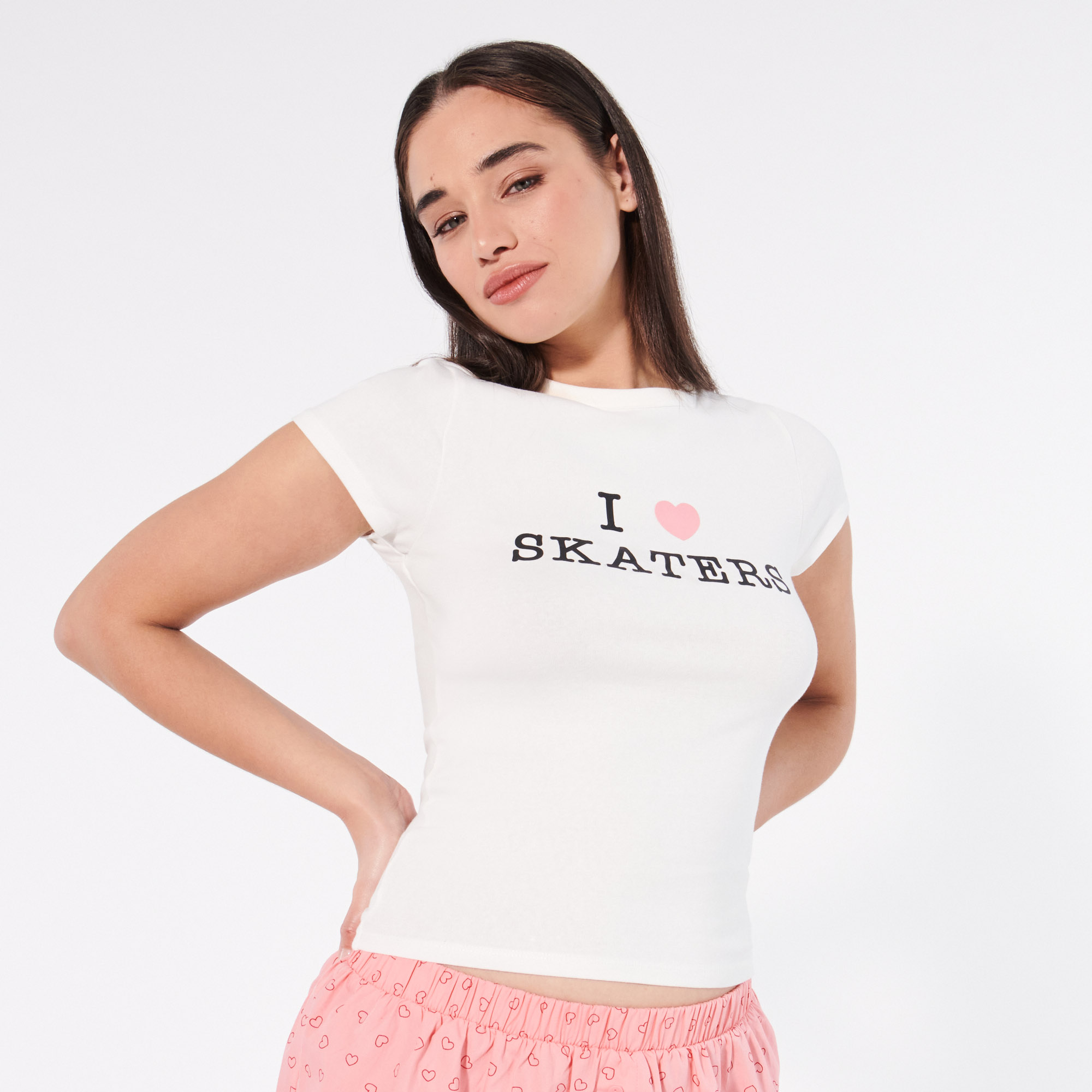 Tee-shirt en coton - rose - Undiz