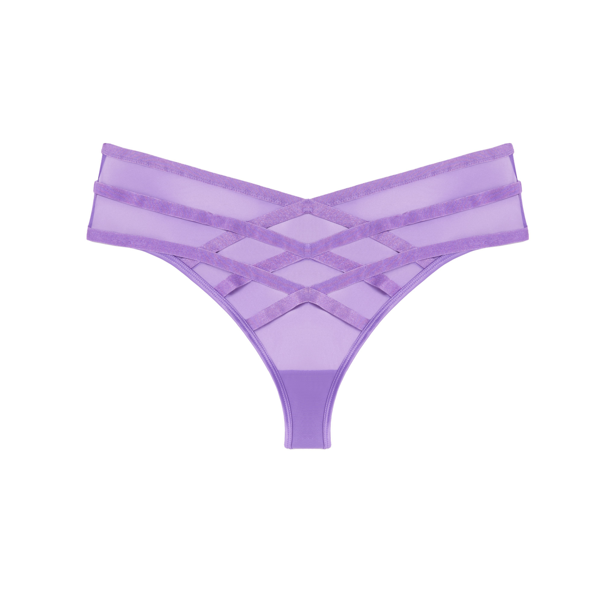 String en tulle - violet - Undiz