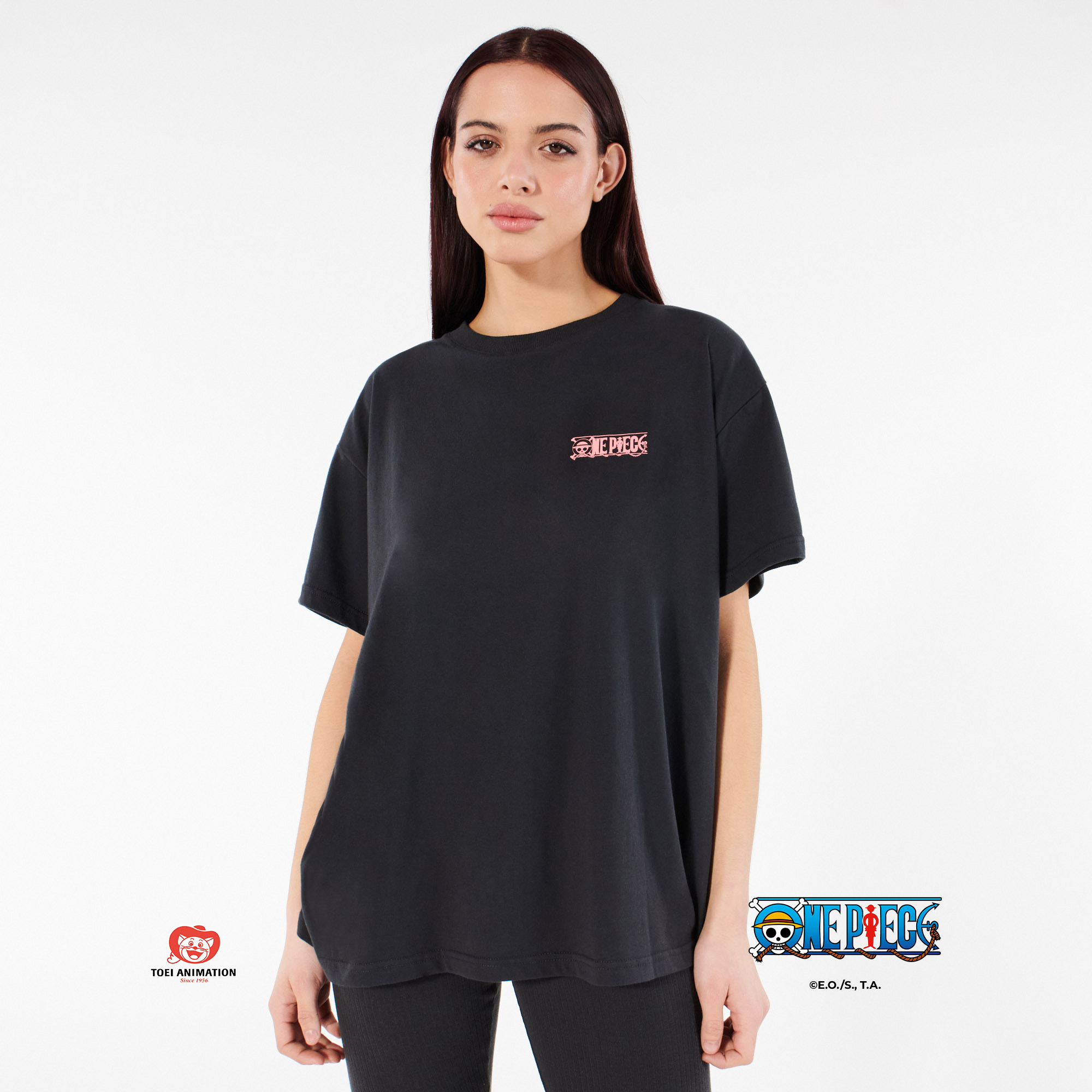 T-shirt One Piece - noir - Undiz